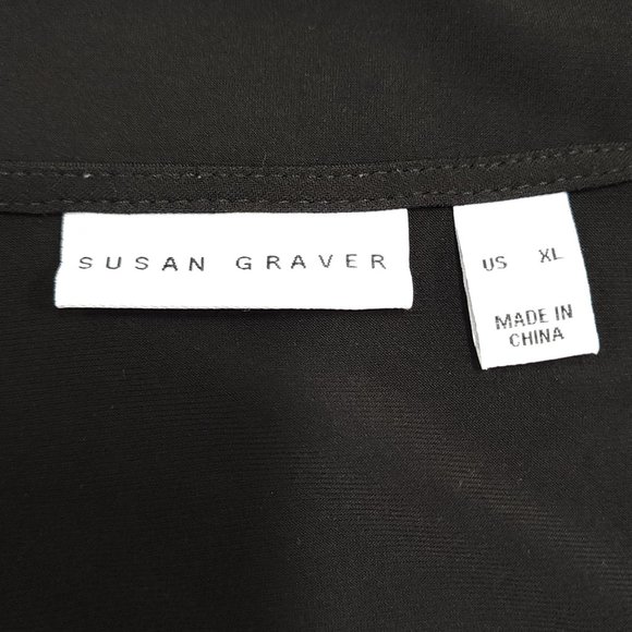 Susan Graver Tops Susan Graver Womens Shawlcardigan Extra Large